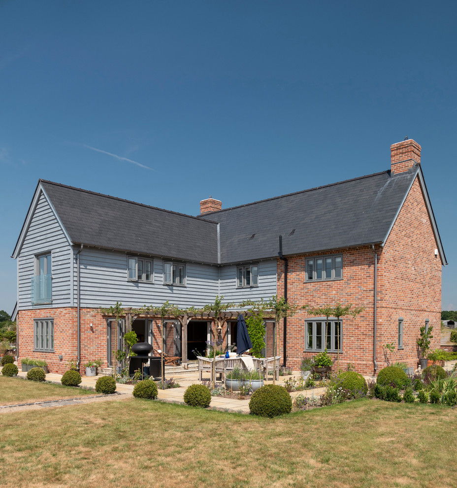 Cheshire Farmhouse - Contemporary - Exterior - West Midlands - by ...