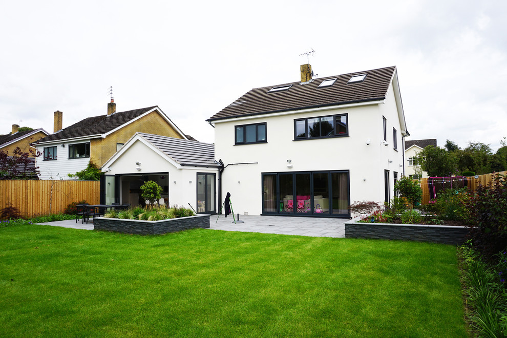 Contemporary Makeover of 1950s House - Contemporary - Exterior - Other ...