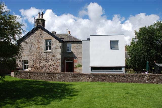 Contemporary Scottish Extension to a tradition stone built terrace ...