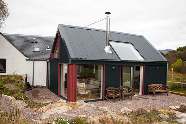 Contemporary steading conversion, Scottish Highlands - Contemporary ...