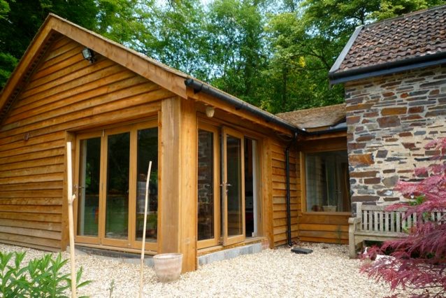 Country Contemporary Timber Clad Extension - Traditional - Exterior ...