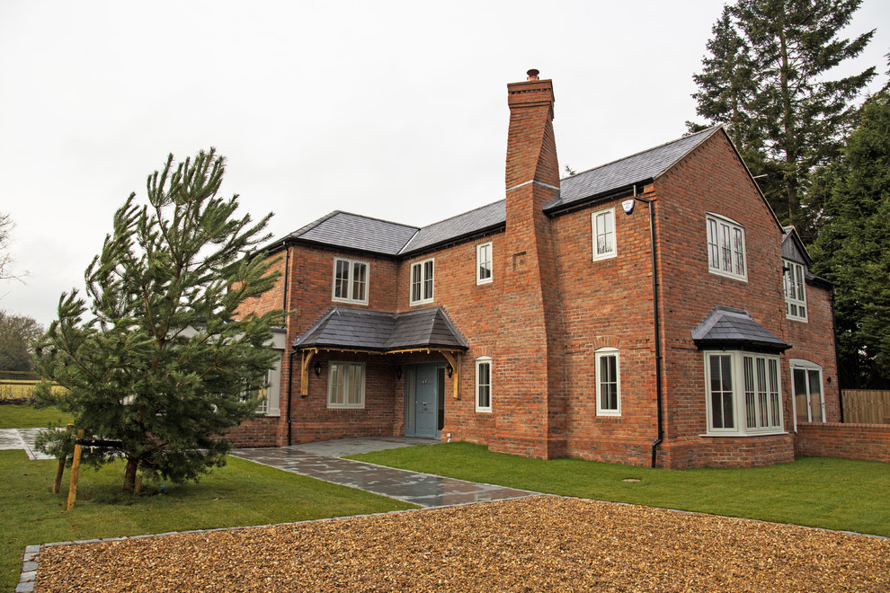 Countryside new built family home in Tring - Modern - Exterior ...
