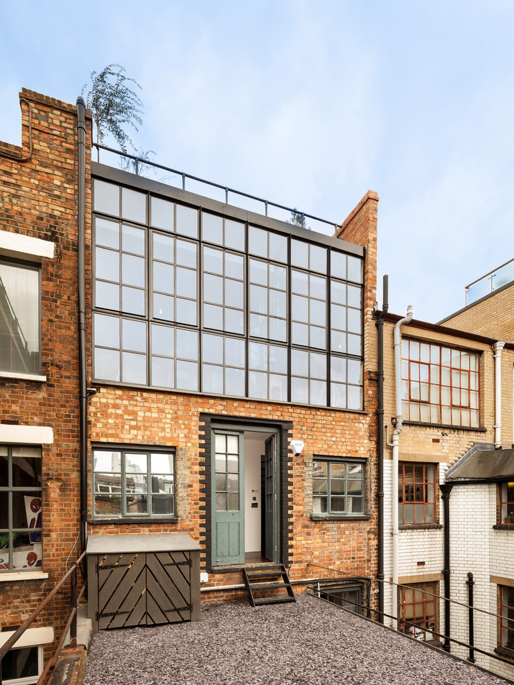 East London Warehouse Extension - Contemporary - House Exterior ...