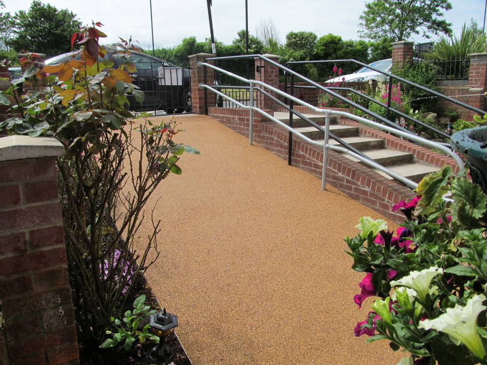 EXTERIOR RESIN BONDED AGGREGATES SEAMLESS RESIN BOUND SURFACING ...