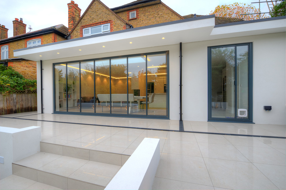 Exterior Tiles - Conproj Grey - Contemporary - Exterior - London - by ...
