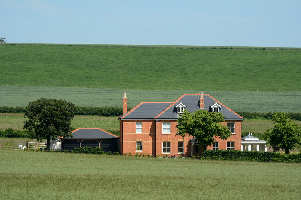 Georgian Farmhouse - Extension & Refurbishment - Traditional - House ...