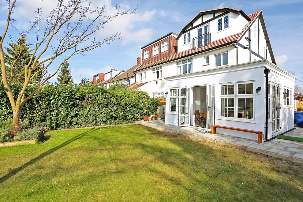 Hip to gable loft conversion & single storey rear and side extension ...