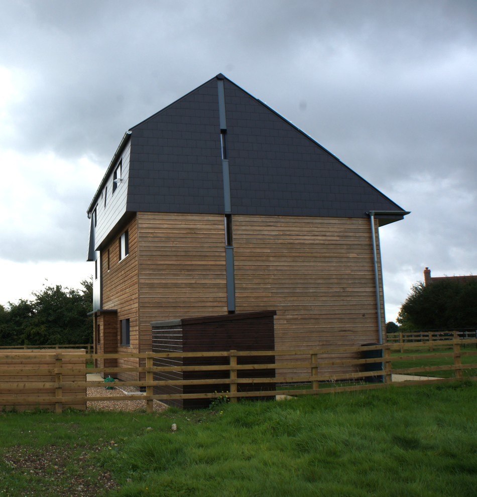 Howe Park Passivhaus, Buckinghamshire - Contemporary - Exterior ...
