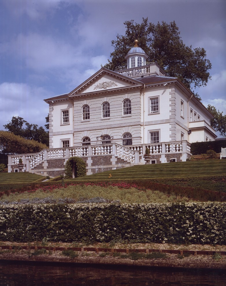 Ionic Villa - Traditional - Exterior - London - by Quinlan Terry ...