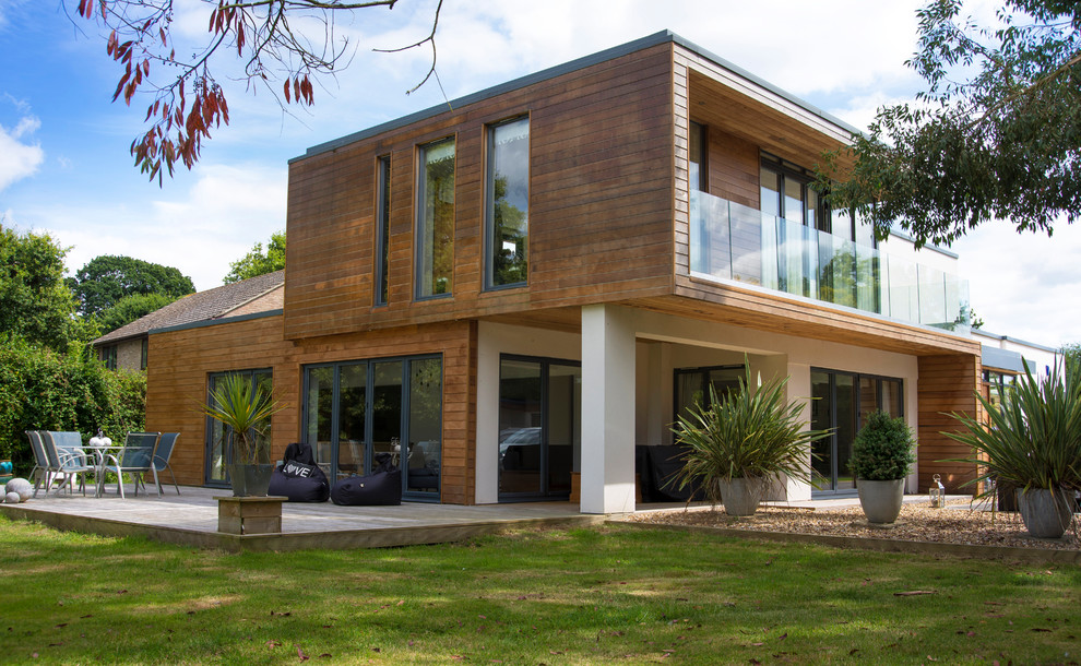 Ivory House - Modern - Exterior - Hampshire - by dwell design | Houzz
