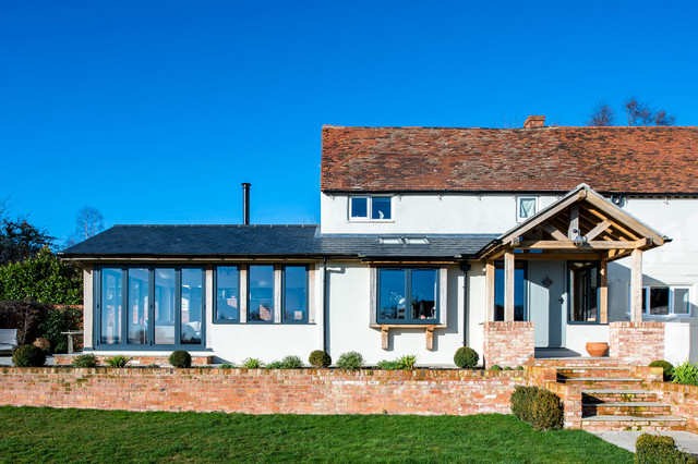 Kitchen & Garden Room Extension - Contemporary - House Exterior ...