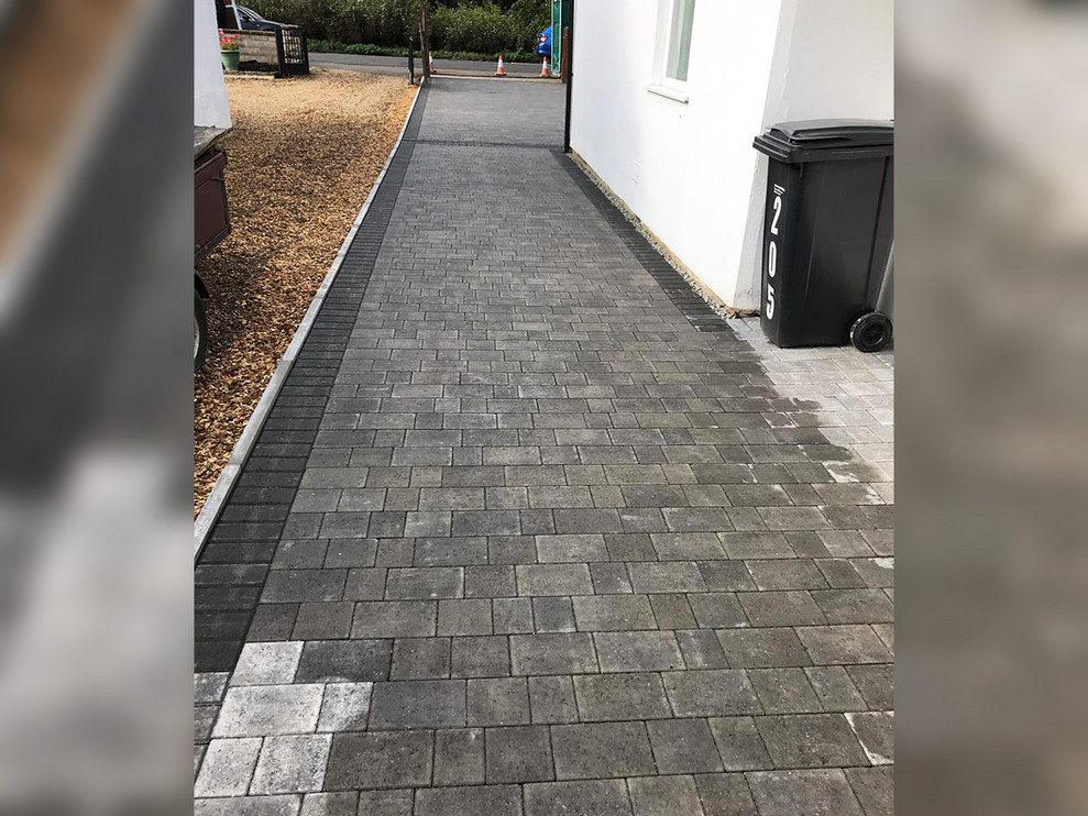 L Shaped Block Paved Driveway - Klassisch - Häuser - Oxfordshire - von ...