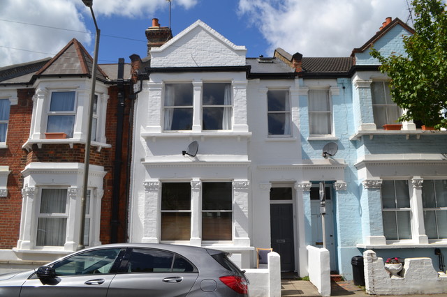 L shaped rear mansard conversion into two bedrooms and ensuite - Eastfield SW18 - Victorian ...