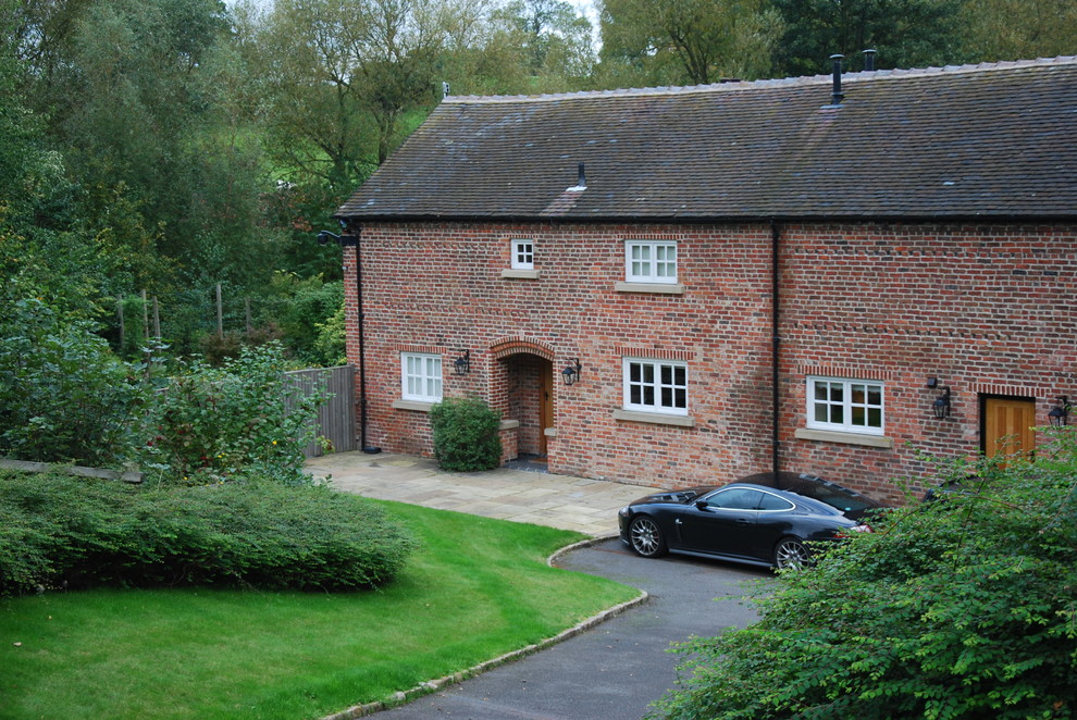 Large Barn Conversion, Sandbach - Traditional - House Exterior - West ...