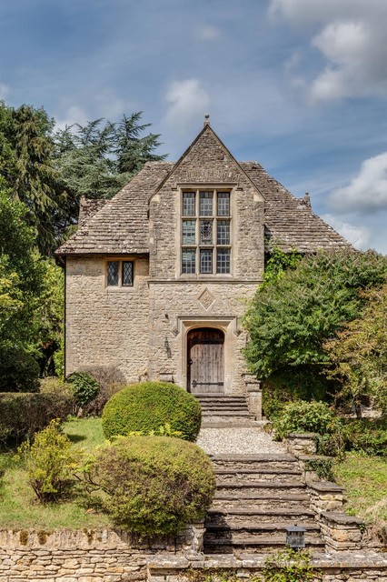 Library at Marsden Manor - Traditional - House Exterior ...
