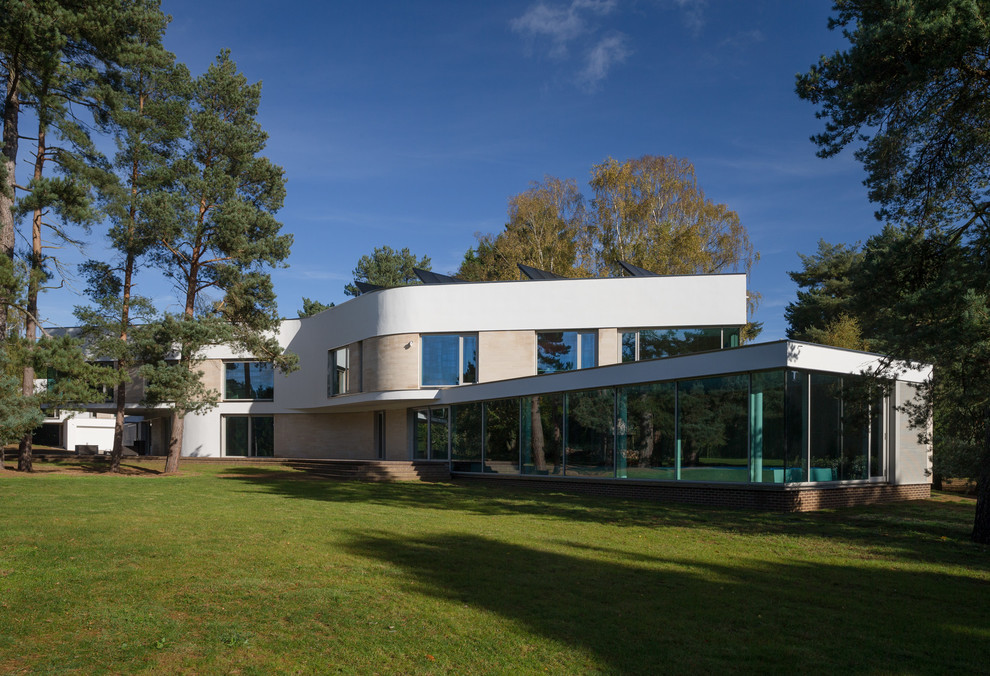 Meander House - Contemporary - Exterior - Oxfordshire - by Adrian James ...