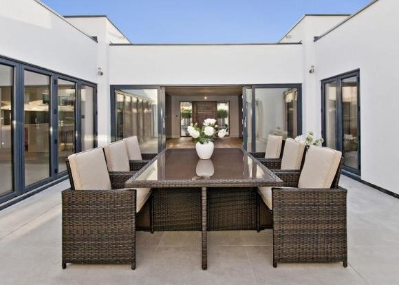Modern Contemporary New Build Home in Nottigham - Modern - Patio - by ...