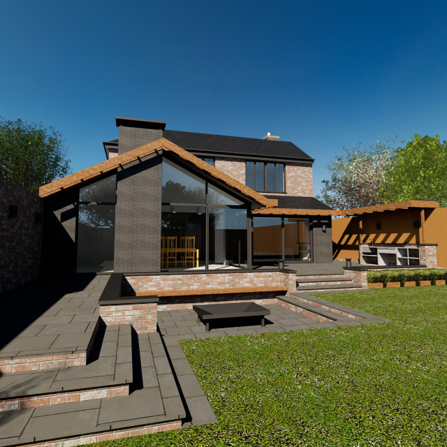 Modern Rear Extension - Modern - Exterior - Other - by North View ...