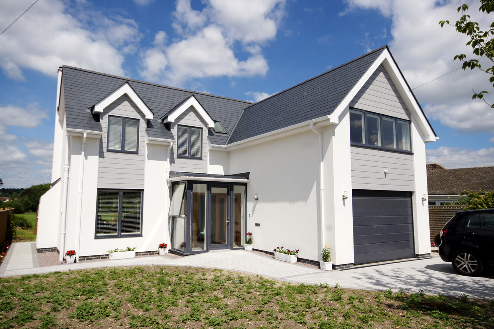 New Contemporary House, Wimborne - Contemporary - Exterior - Dorset ...