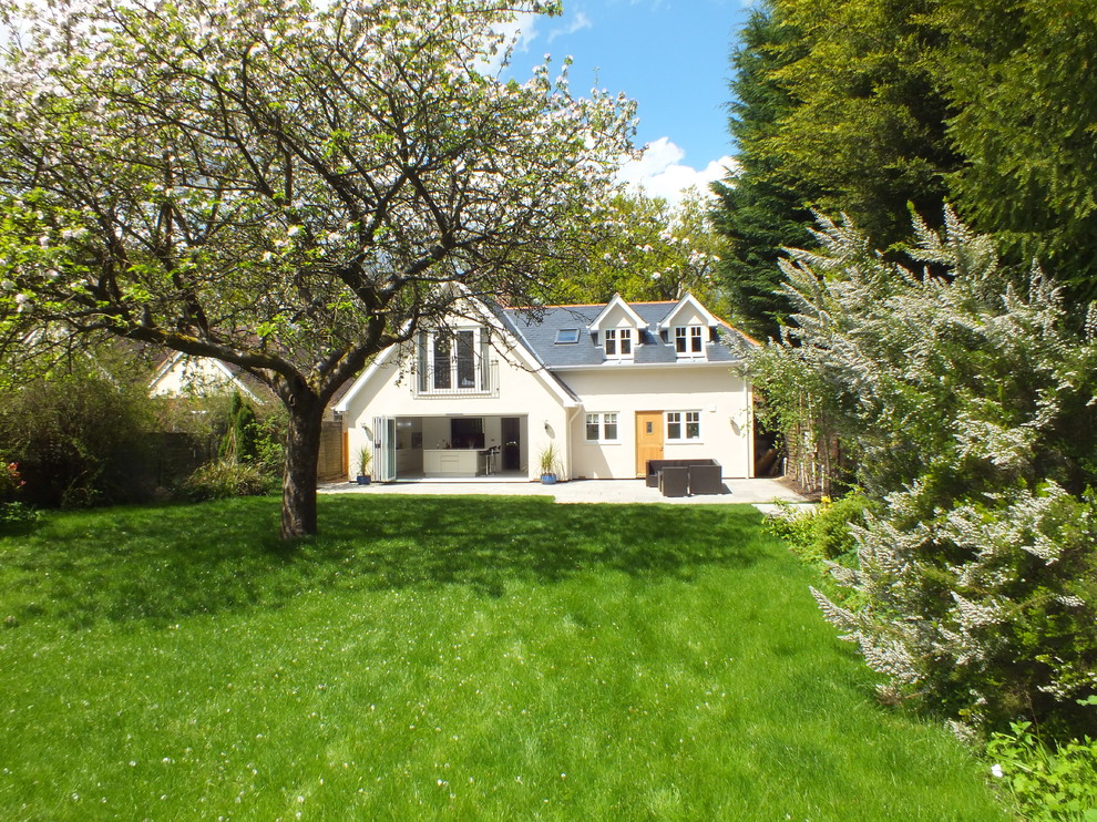 New England style detached house in Surrey - Contemporary - House ...