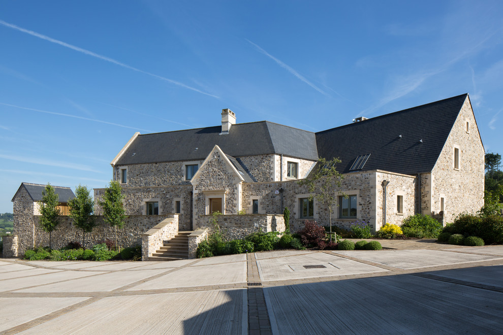 New Farmhouse, Devon - Traditional - House Exterior - Devon - by ...