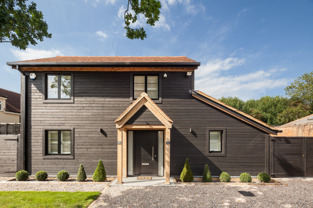 Oak framed self-build - Country - House Exterior - Cambridgeshire - by ...