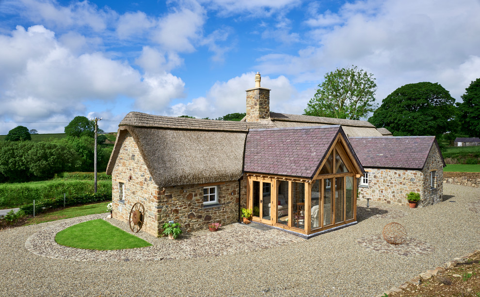 Oak framed thatched roof cottage - Farmhouse - Exterior - Other - by ...