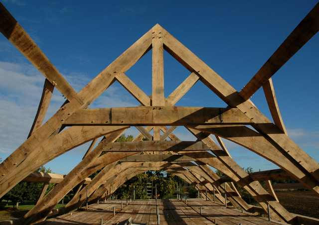 Oak Frames - Traditional - House Exterior - Oxfordshire - by English ...