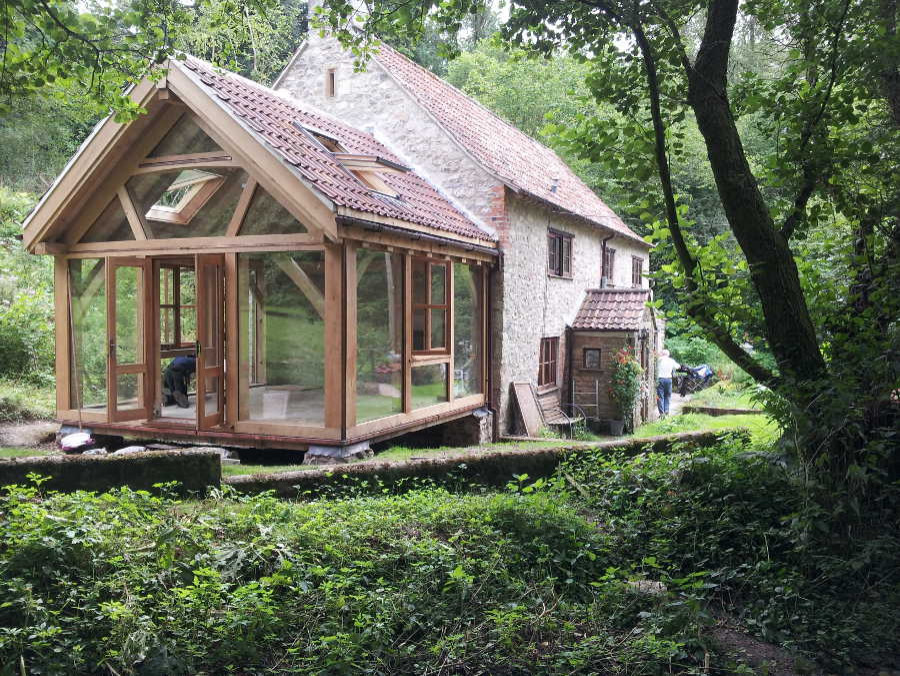 Oak Garden Room - Exterior - Devon - by Oak Homes Joinery Ltd | Houzz