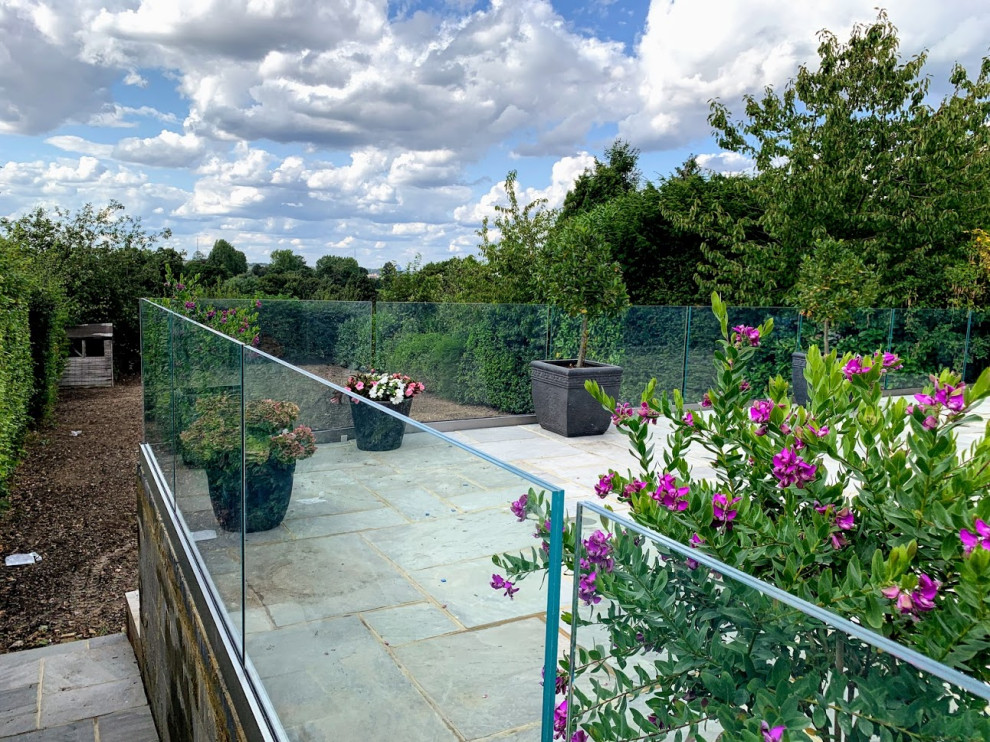 Outdoor, Glass Balustrade - Contemporary - Exterior - Surrey - by Ideal ...