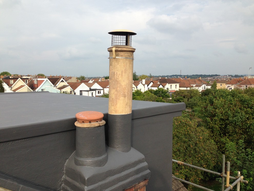 Pure polyurea dormer loft extension - Modern - House Exterior - Other ...