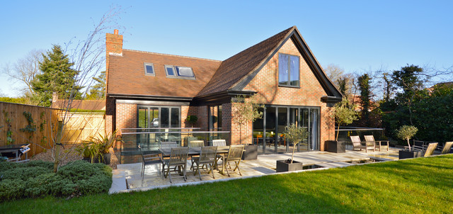 Rear exterior - Traditional - House Exterior - Buckinghamshire - by ...