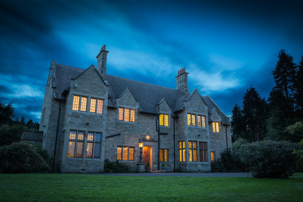 Reiverslaw House - Traditional - Exterior - Glasgow - by Edinburgh ...