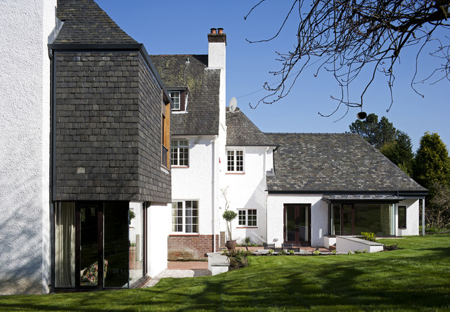 Render and Slate - Modern - House Exterior - Glasgow - by Studio KAP ...