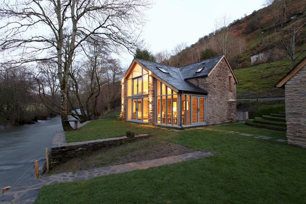 Renovation and Extension of Stone Cottage - Contemporary - Exterior ...