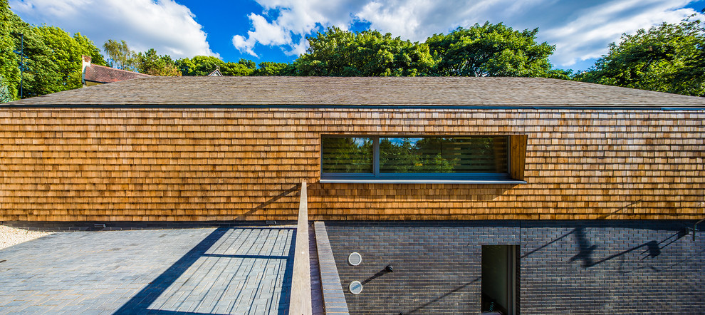 The Hen House - External shingle cladding - Contemporary - Exterior ...