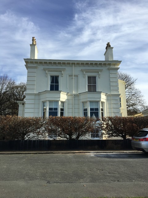 The Renovation of a Regency Villa, England - Traditional - Exterior ...