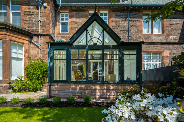 Traditional Timber Conservatory - Traditional - Exterior - Edinburgh ...
