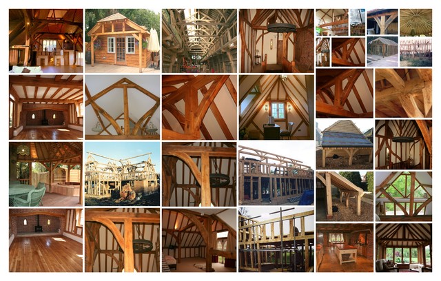 Traditional Timber Framing - Traditional - House Exterior ...