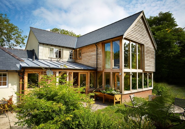 Two storey oak extension - Traditional - Exterior - Berkshire - by ...