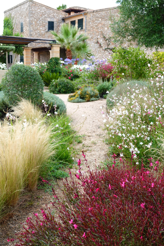 Stunning garden design in a converted monastery - Mediterranean ...