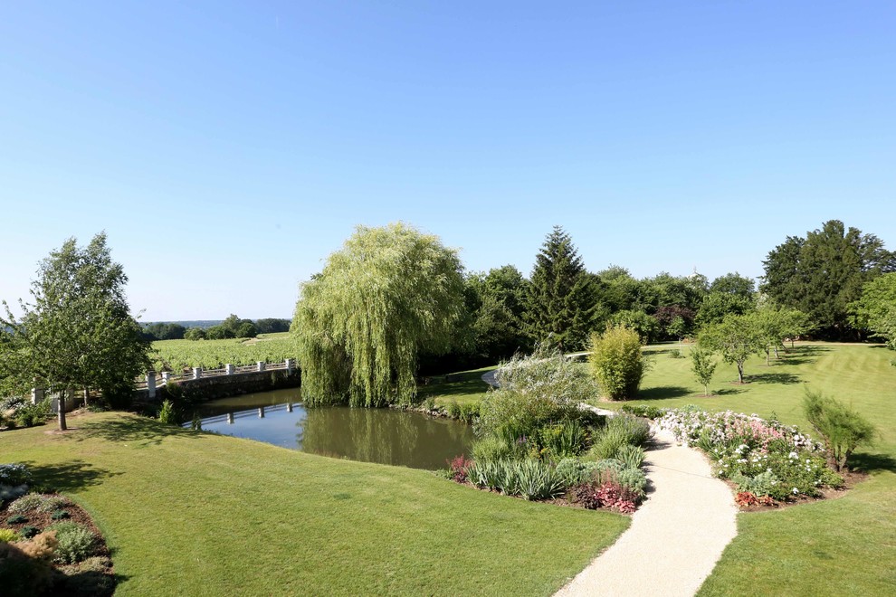Aménagement d'un jardin à la campagne - Farmhouse - Landscape - Angers ...