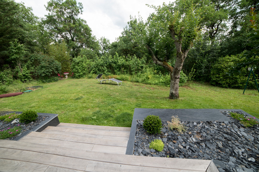 Aménagement d'une terrasse - Contemporary - Landscape - Angers - by ...