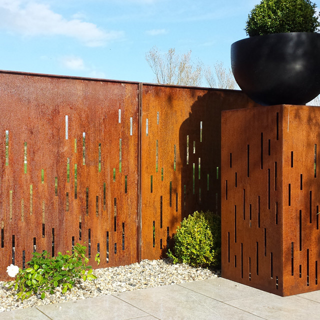 Claustra décoratif en métal - Industriel - Jardin - Rennes - par ...