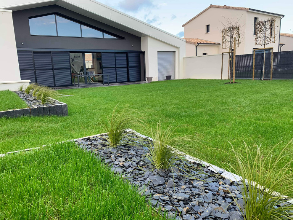 Jardin en lotissement - Modern - Landscape - Angers - by Loosfeld ...