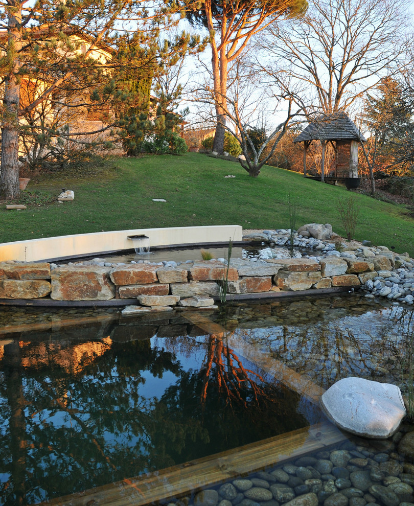 Le jardin en hiver - Farmhouse - Landscape - Clermont-Ferrand - by ...