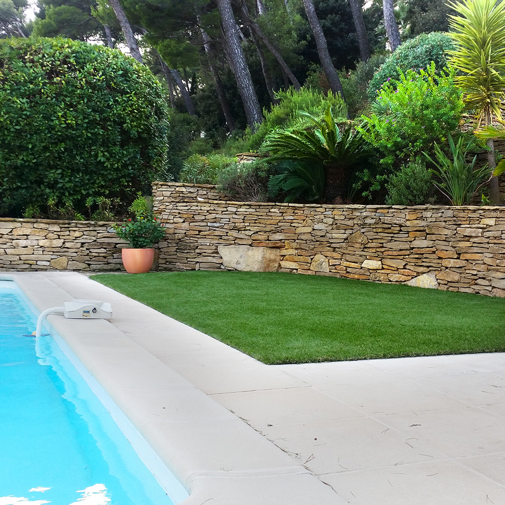 Réalisations Gazon synthétique - Mediterranean - Landscape - Marseille ...