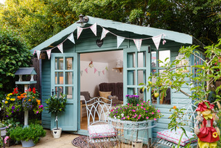Child friendly cottage garden - Traditional - Kids - Cambridgeshire ...