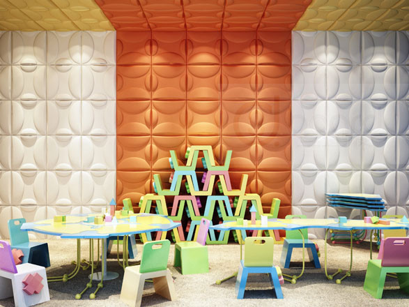 3d wall panels for children room - Kids - Other - by sophie zhang | Houzz