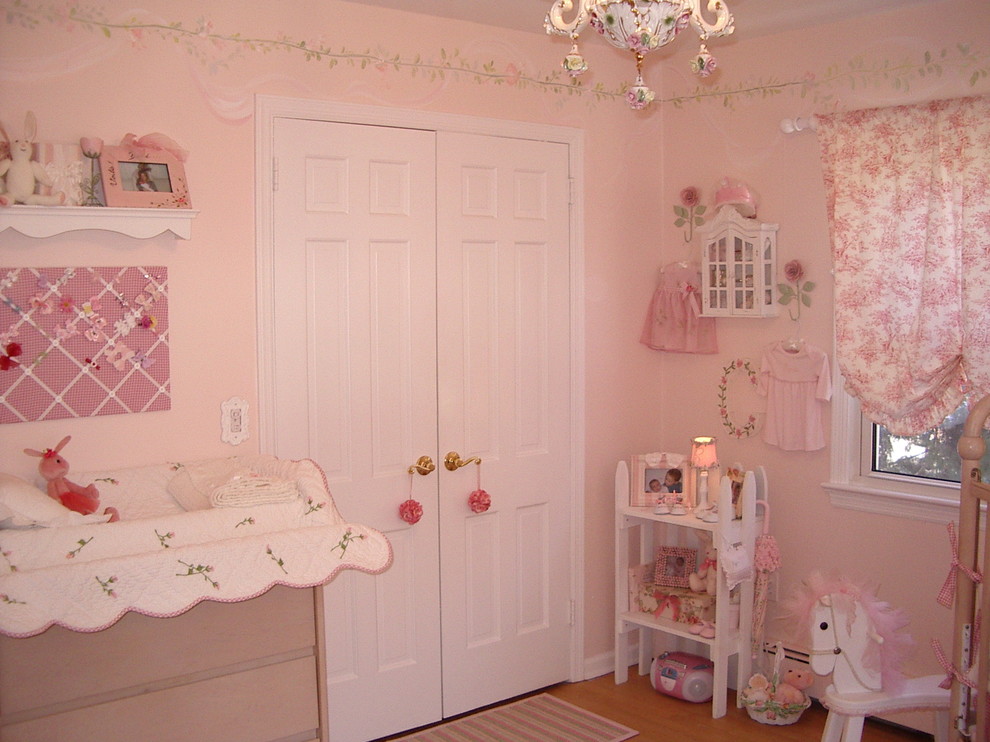 A Rose Garden Nursery Blossoms Into A Room Fit For A Princess ...